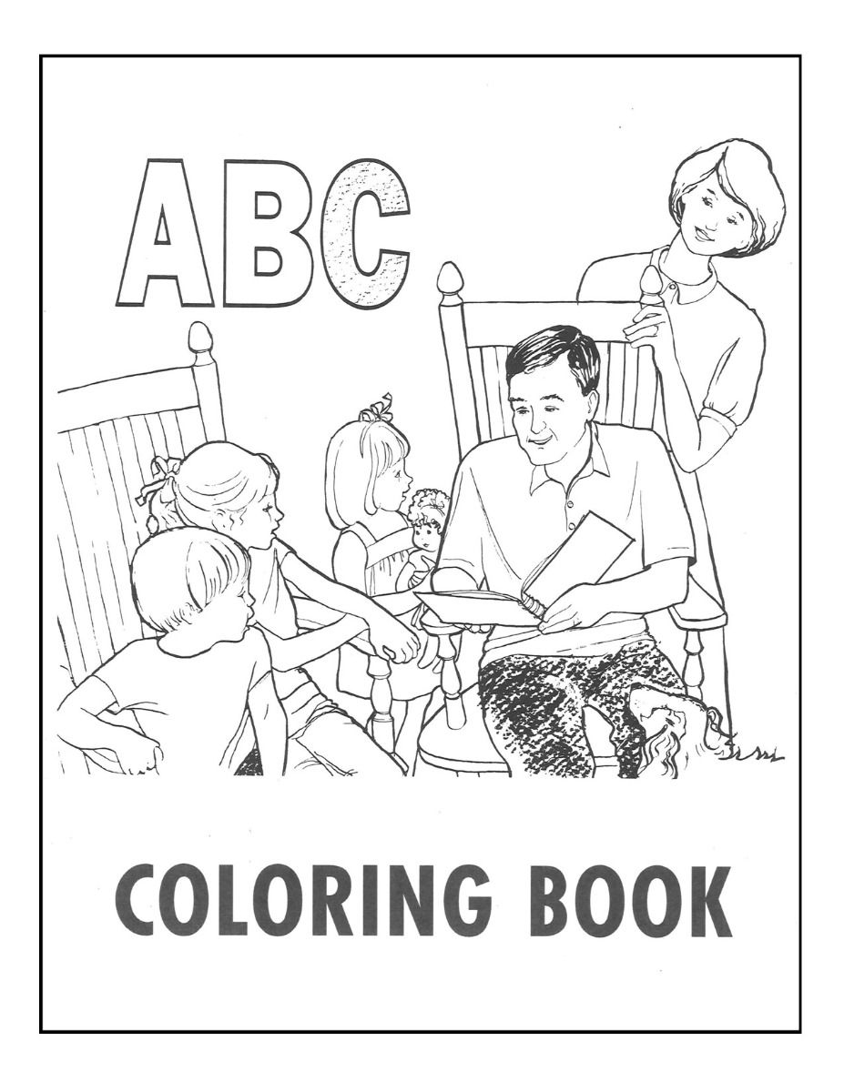 coloring pages for kids abcs